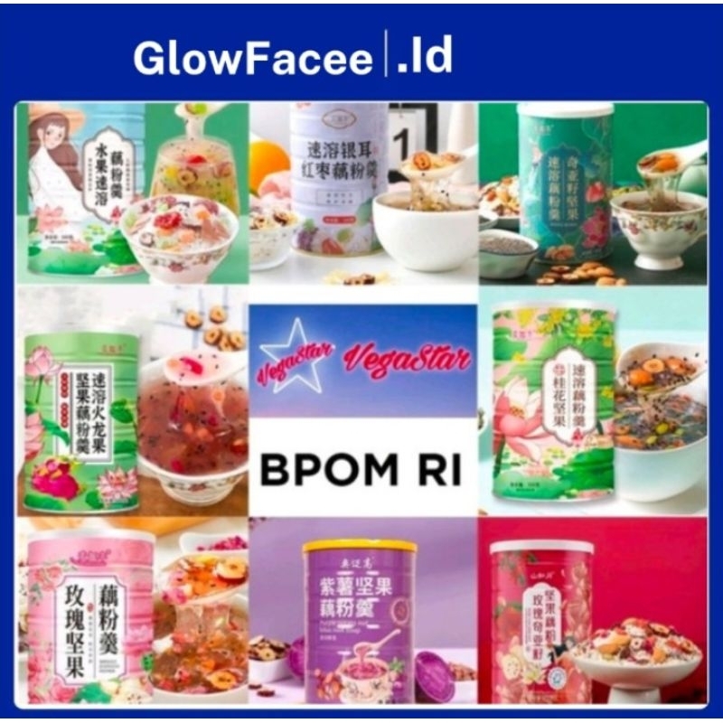 Jual Oufen Lotus Root Powder Bubuk Akar Teratai Makanan DIET Healthy ...