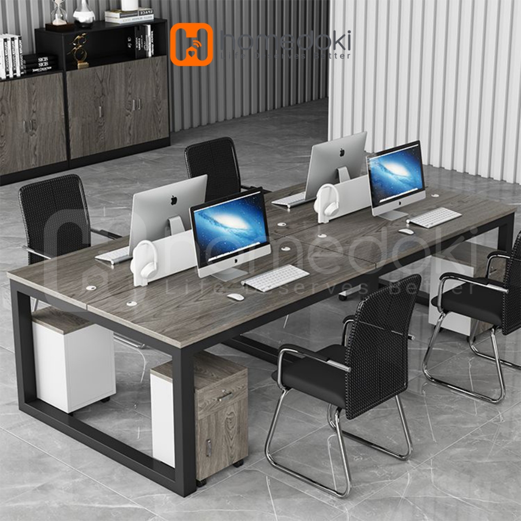 Jual Homedoki Meja Kerja Minimalis/ Computer Desk /Meja Kantor | Shopee ...