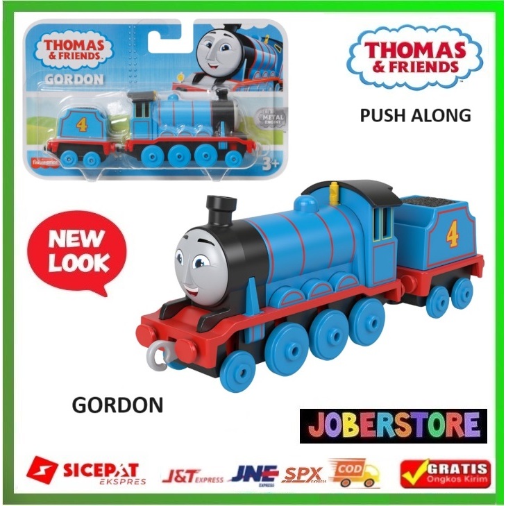 Jual Thomas & Friends Push Along All Engines Go / New Look - GORDON ...