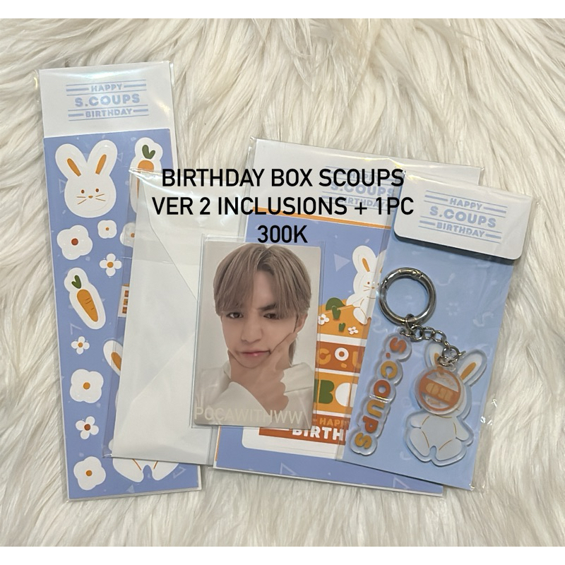 Jual Photocard Seventeen PC SVT Scoups Seungcheol Birthday Box Ver 2 | Shopee Indonesia