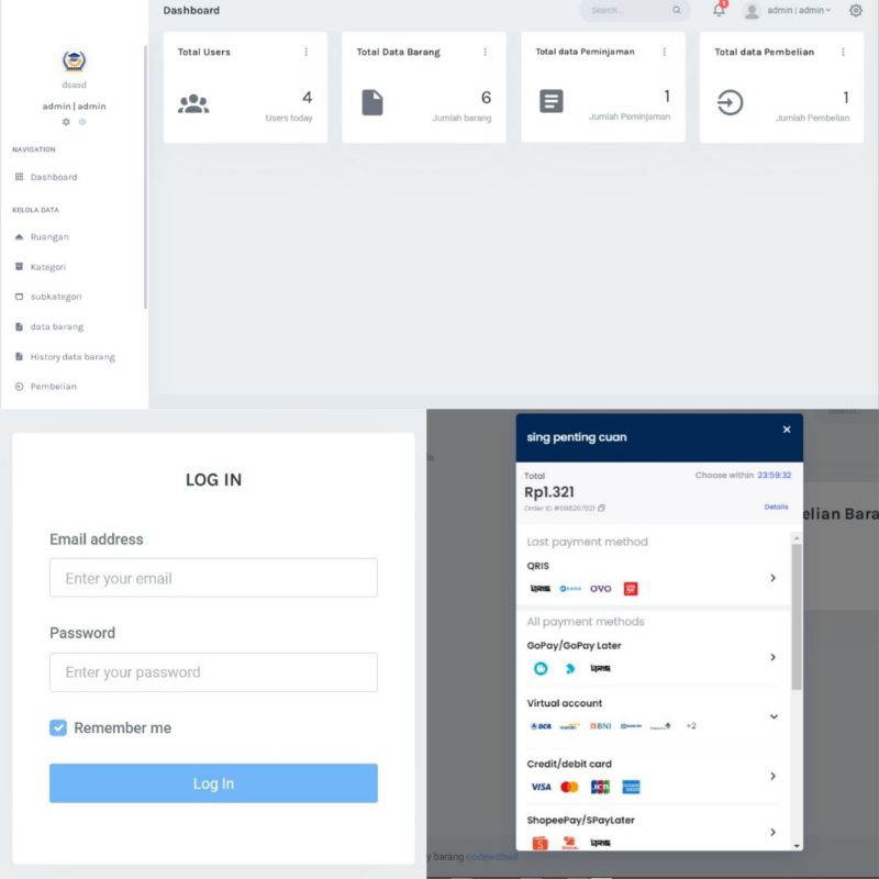 Jual source code aplikasi inventori barang sekolah | laravel 10 ...