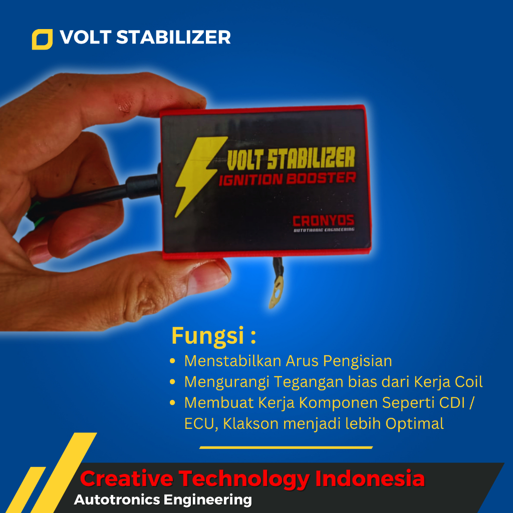 Jual Volt Stabilizer / Stabilizer Aki / Capacitor Bank | Shopee Indonesia