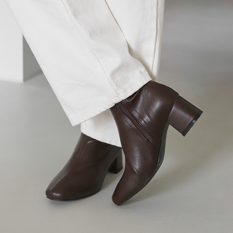 Jual SAPPUN Mordic Basic Ankle Boots 5cm | Shopee Indonesia