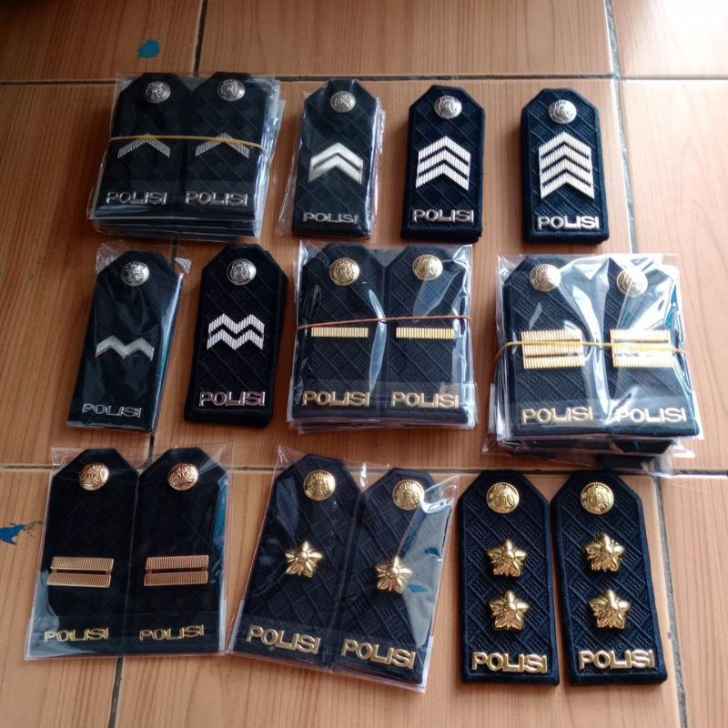 Jual PANGKAT PDU POLRI BRIPDA BRIPTU BRIGADIR BRIPKA AIPDA AIPTU IPDA ...