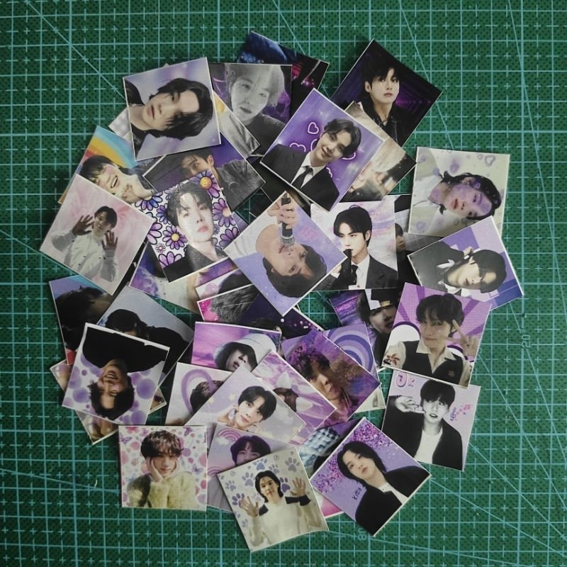 Jual Sticker KPOP Korea Stiker ala Sellkor Seller Photocard Freebies Ukuran 3x3 50 pcs All ...