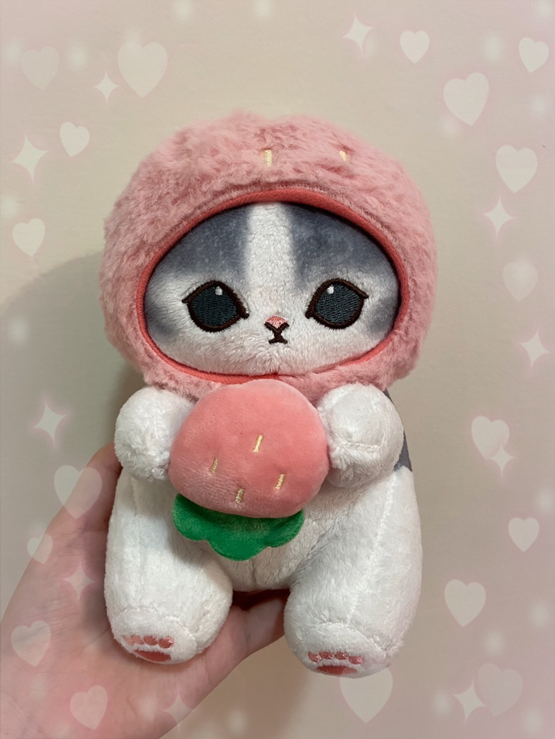 Jual Boneka Mofusand Pink Strawberry 15cm Brand New RARE | Shopee Indonesia