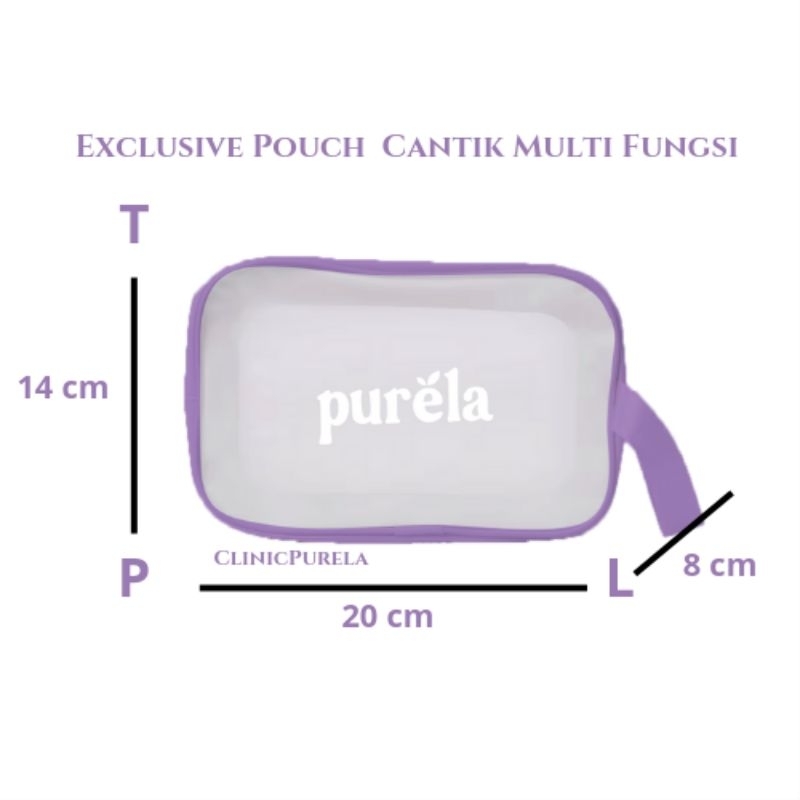 Jual Purela Exclusive Pouch Cantik Multi Fungsi | Shopee Indonesia