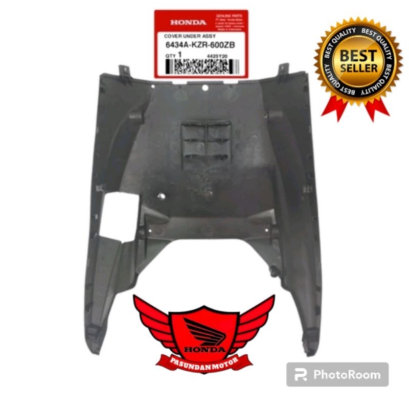 Jual 6434A-KZR-600ZB Cover under dek bawah kolong Vario techno 125 fi old 2012 - 2015 original ...