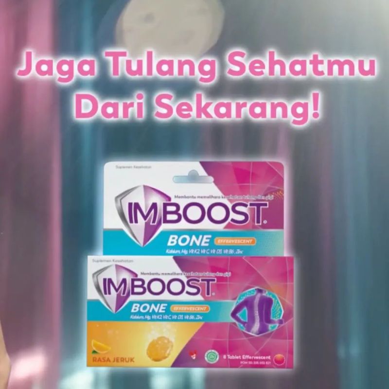 Jual IMBOOST Bone Effervescent 8 Tablet - Membantu Memelihara Kesehatan ...