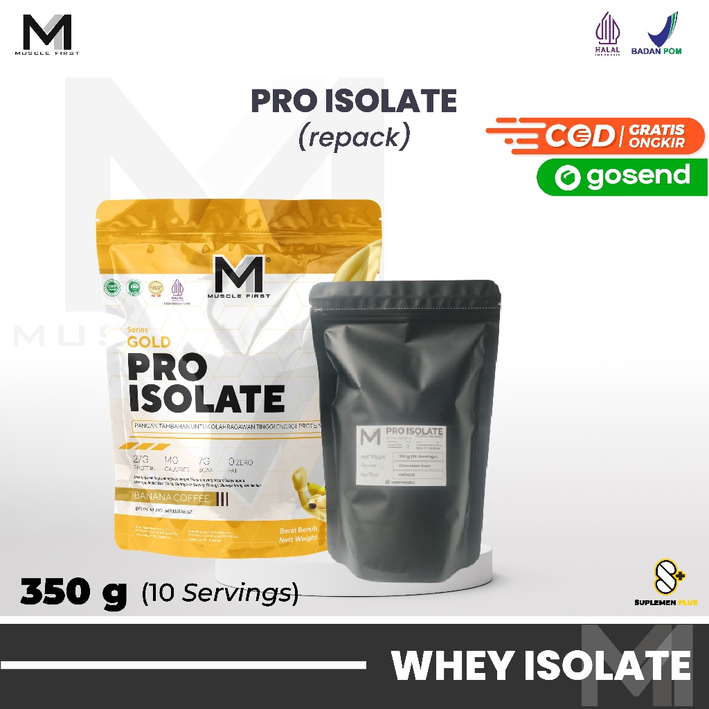 Jual Muscle First Pro Isolate Tester 350 Gram (10 Servings) Whey ...