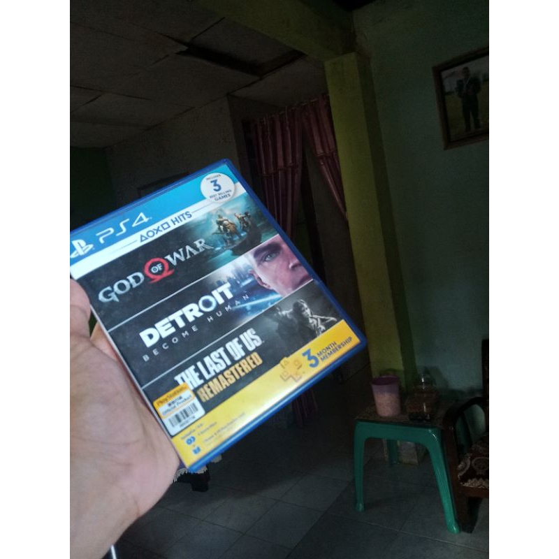 Jual BD PS4 GOD OF WAR + DETROIT | Shopee Indonesia