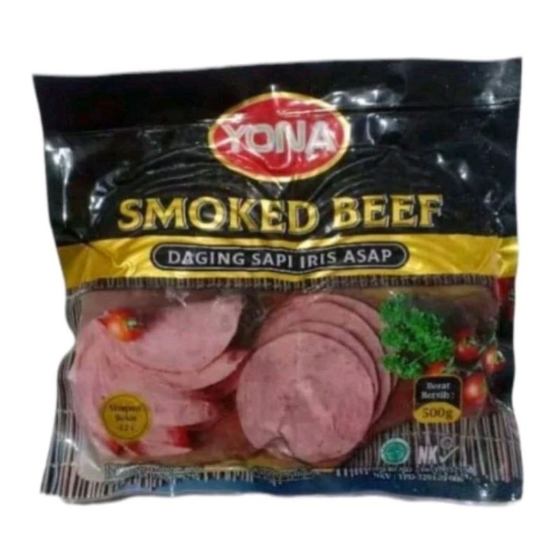 Jual YONA Smoked Beef 500 gr | Shopee Indonesia