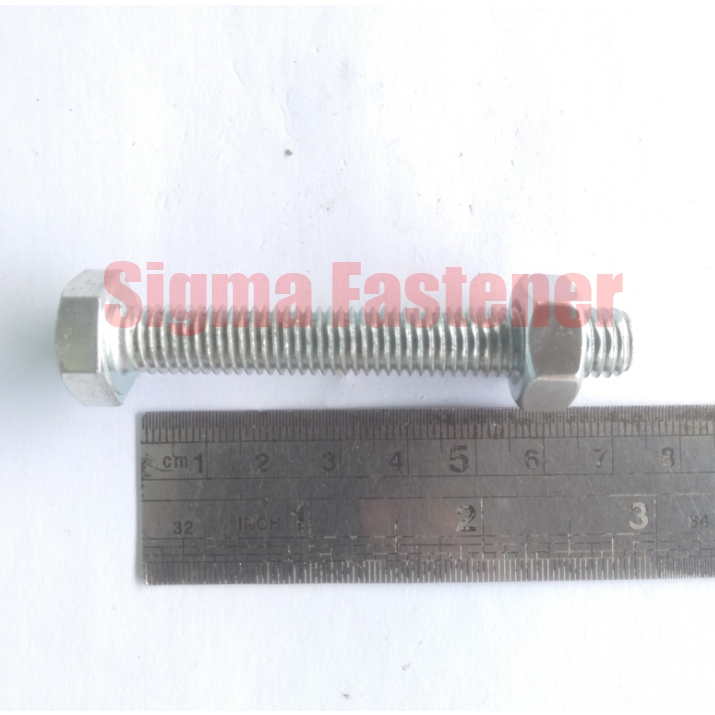 Jual Baut Mur Putih (BMP) M10x70 | Shopee Indonesia