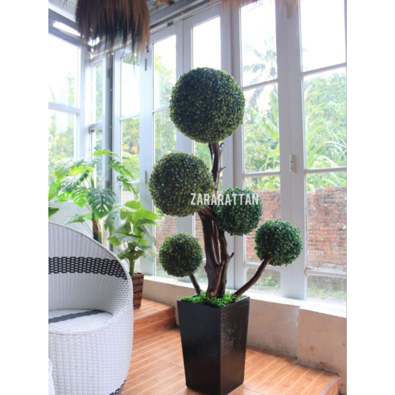 Jual pohon grassball jumbo / pohon rumput jumbo / pohon tinggi ...
