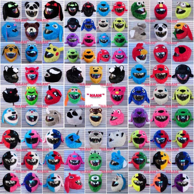 Jual COVER HELM | COVER HELM KARAKTER | SARUNG HELM | SARUNG HELM ...