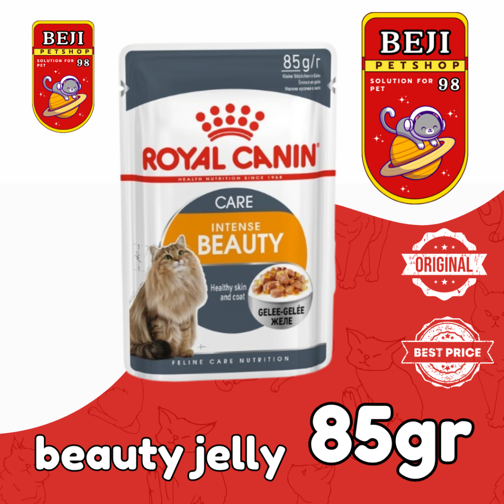 Jual ROYAL CANIN INTENSE BEAUTY 85GR (JELLY) | Shopee Indonesia