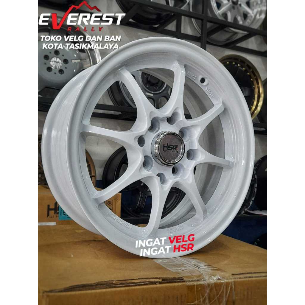Jual VELG RACING HSR HIROSHIMA UNTUK MOBIL DATSUN R14 LEBAR 6 BAUT ...
