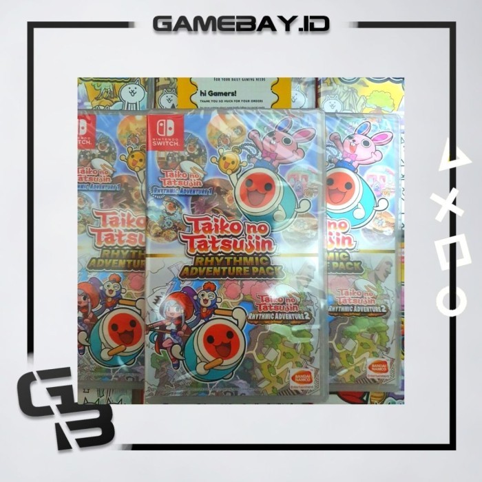 Jual Nintendo Switch Taiko no Tatsujin Rythmic Adventure Pack ( 1 dan 2 ) | Shopee Indonesia