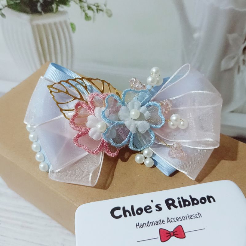 Jual Chloe's Ribbon | Handmade Hairclip Premium ANNE Jepit Rambut ...