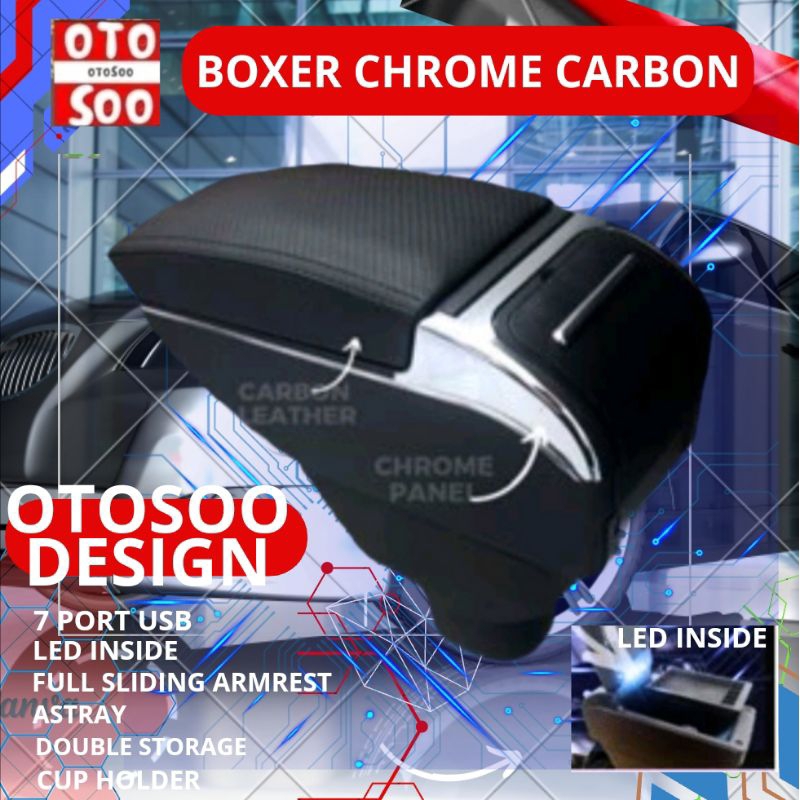 Jual OTOSOO ARMREST BRV BRIO MOBILIO CONSOLE BOX BRV BRIO MOBILIO USB ...