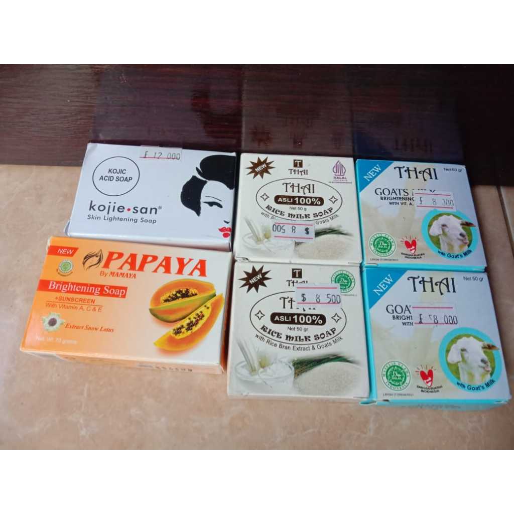 Jual Sabun mencerahkan Kojie san Pemutih || sabun Papaya Brightening ...