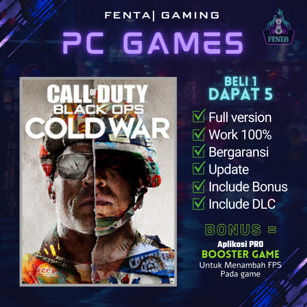 Jual COD BLACK OPS COLD WAR - GAME PC - GAME LAPTOP | Shopee Indonesia