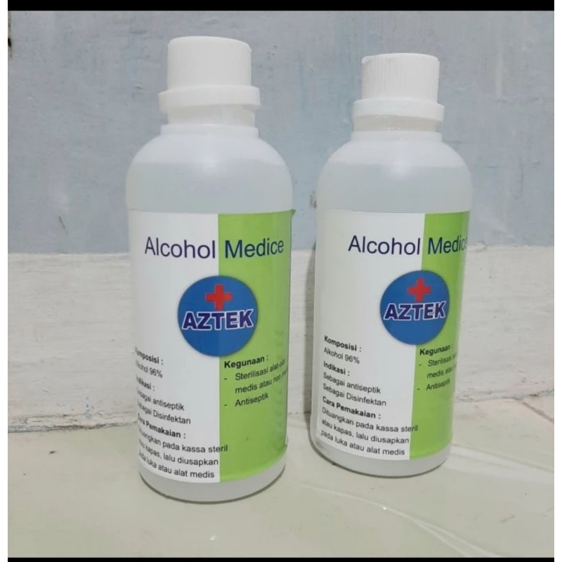 Jual alkohol medis 500ml aztek | Shopee Indonesia