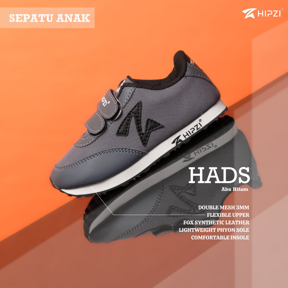 Jual HIPZI - Sepatu Anak Sneaker Laki Laki & Perempuan Sekolah SD TK ...