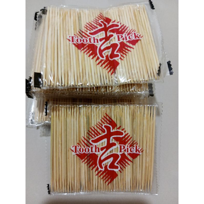 Jual Tusuk gigi bamboo bambu toothpick | Shopee Indonesia