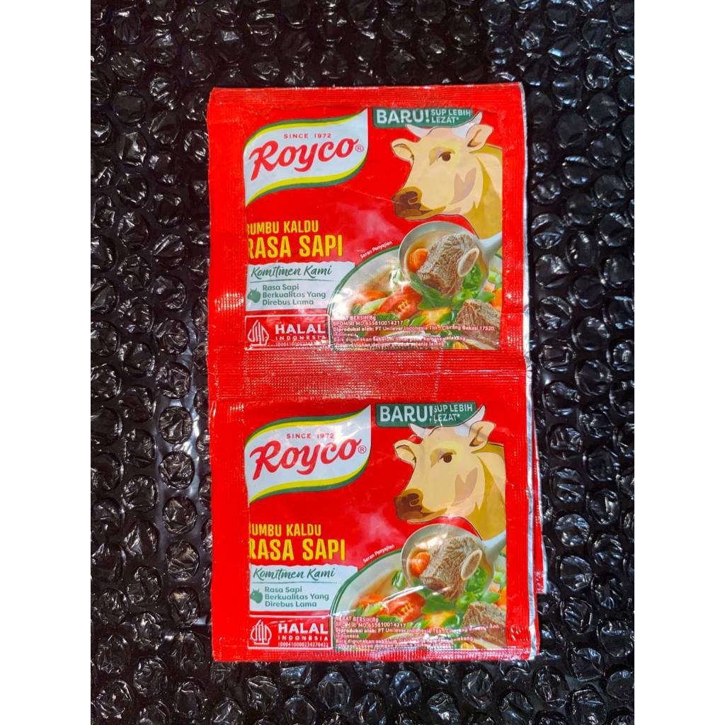 Jual Royco kaldu Sapi / Ayam renceng isi 12 / royco bumbu penyedap ...