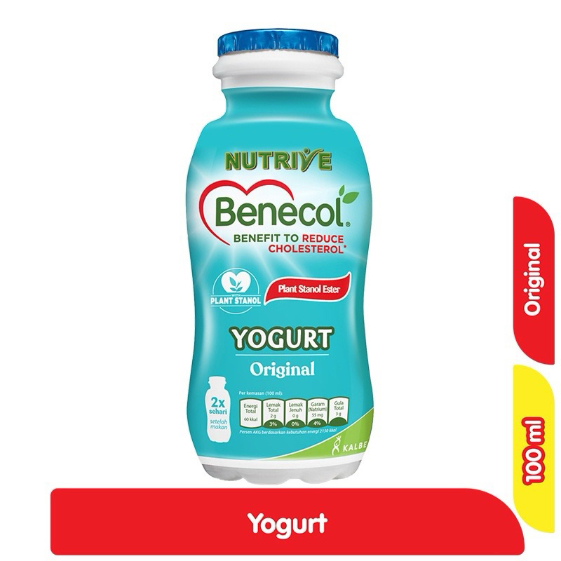 Jual Nutrive Benecol Yogurt Original 100ml | Shopee Indonesia