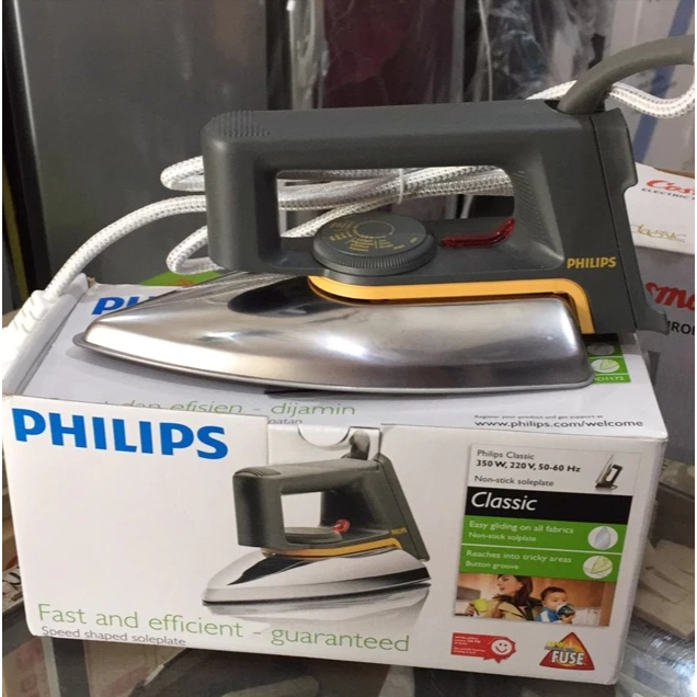Jual Setrika Kering Classic HD1172/99 philips , Tapak Anti Lengket ...