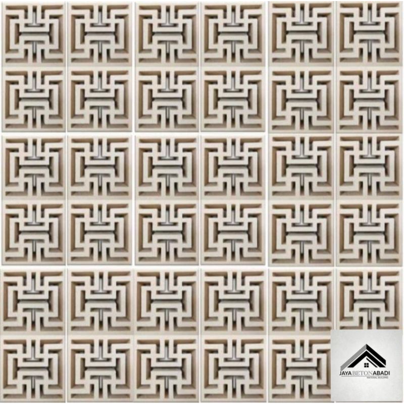 Jual ROSTER BETON MINIMALIS, MOTIF LABIRIN | Shopee Indonesia