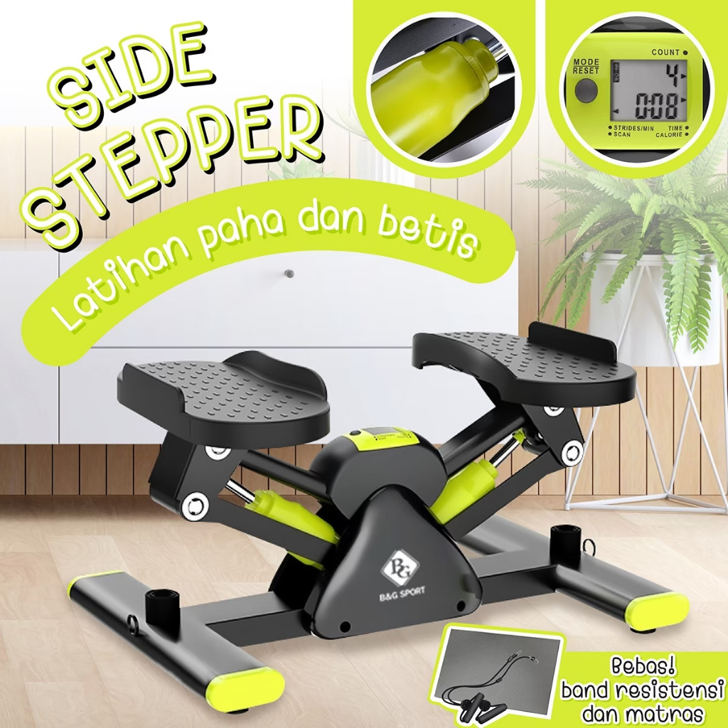 Jual BG SPORT Stepper Air Climber Multifungsi Alat Latihan Cardio Otot ...
