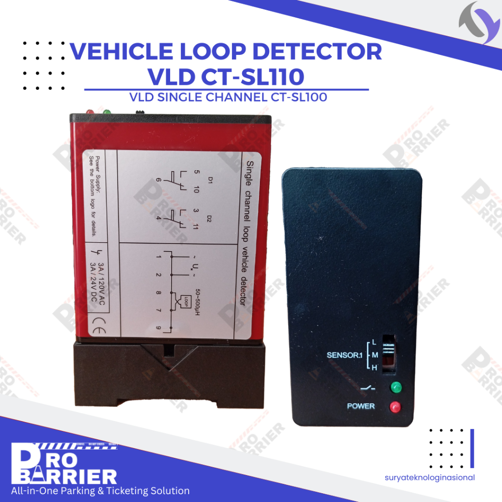 Jual Vehicle Loop Detector Single Channel CT-SL110 - VLD CT-SL110 ...