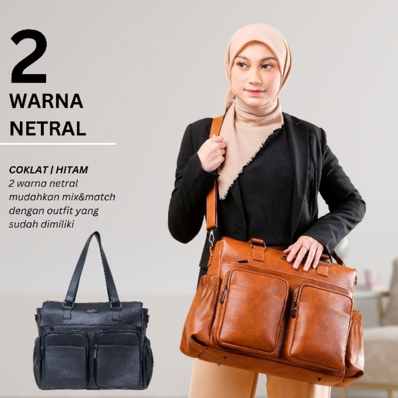 Jual Divine Bag by Manjua. Tas Laptop untuk Profesional Muda. | Shopee ...