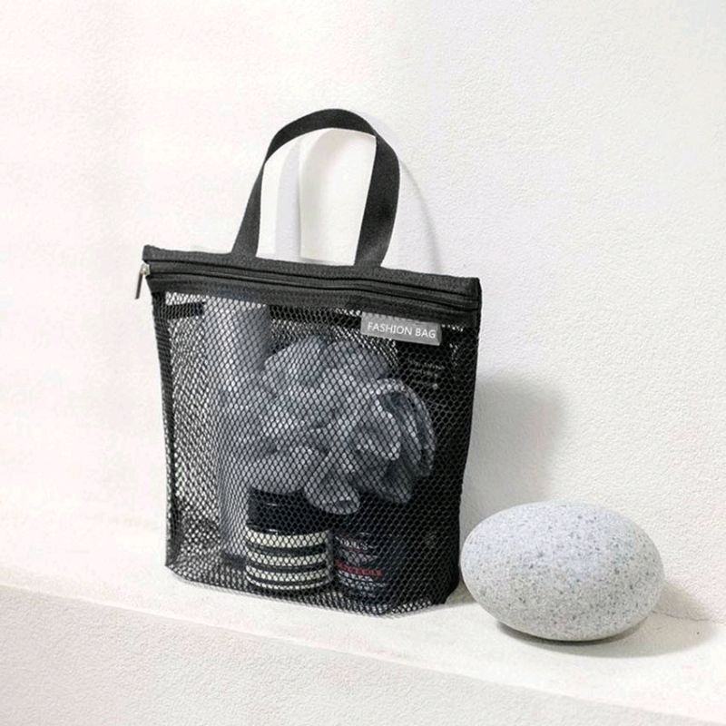 Jual Tas Jaring Tempat Sabun Mandi Pouch Bag Jaring Traveling Bahan ...