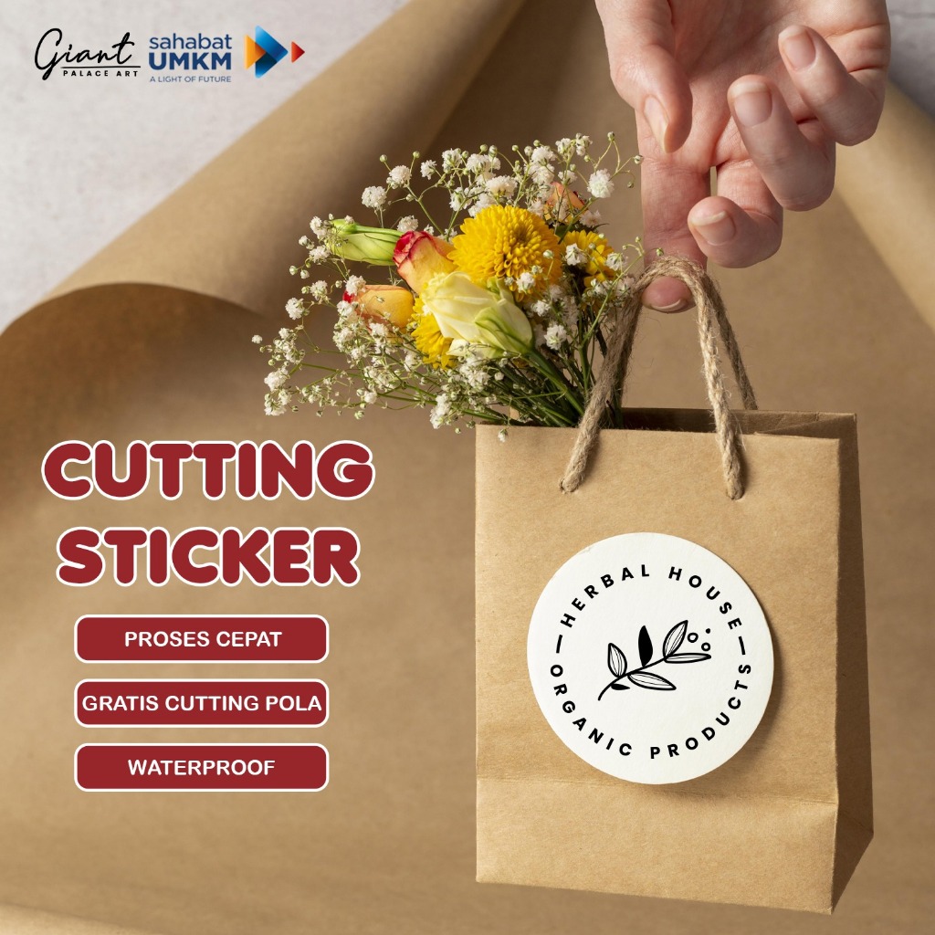 Jual [PROSES CEPAT] Cetak Stiker Vinyl / Cetak Stiker Label Kemasan ...