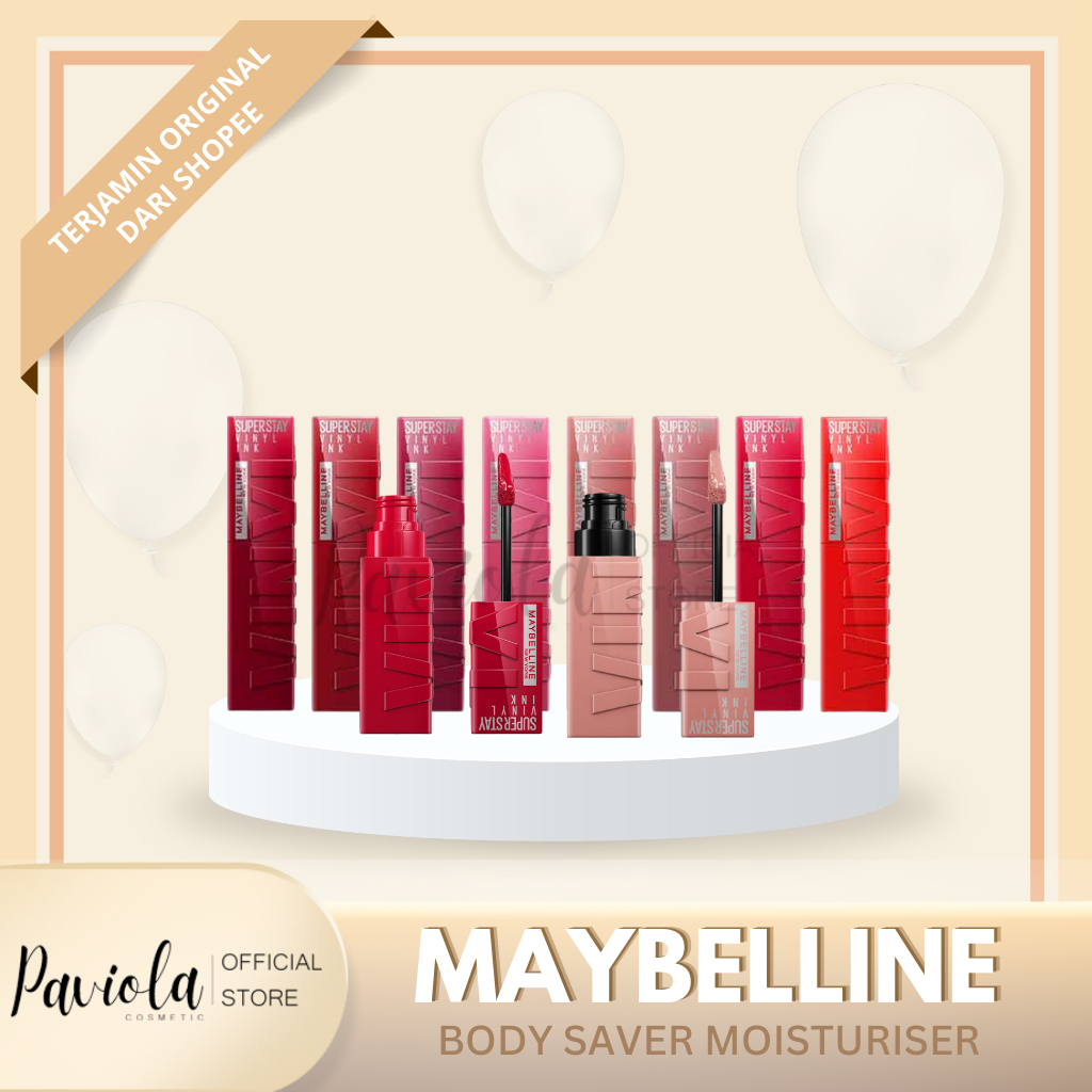 Jual Maybelline Superstay Vinyl Ink 4.2ml - Liquid Lipstik Lipstick ...