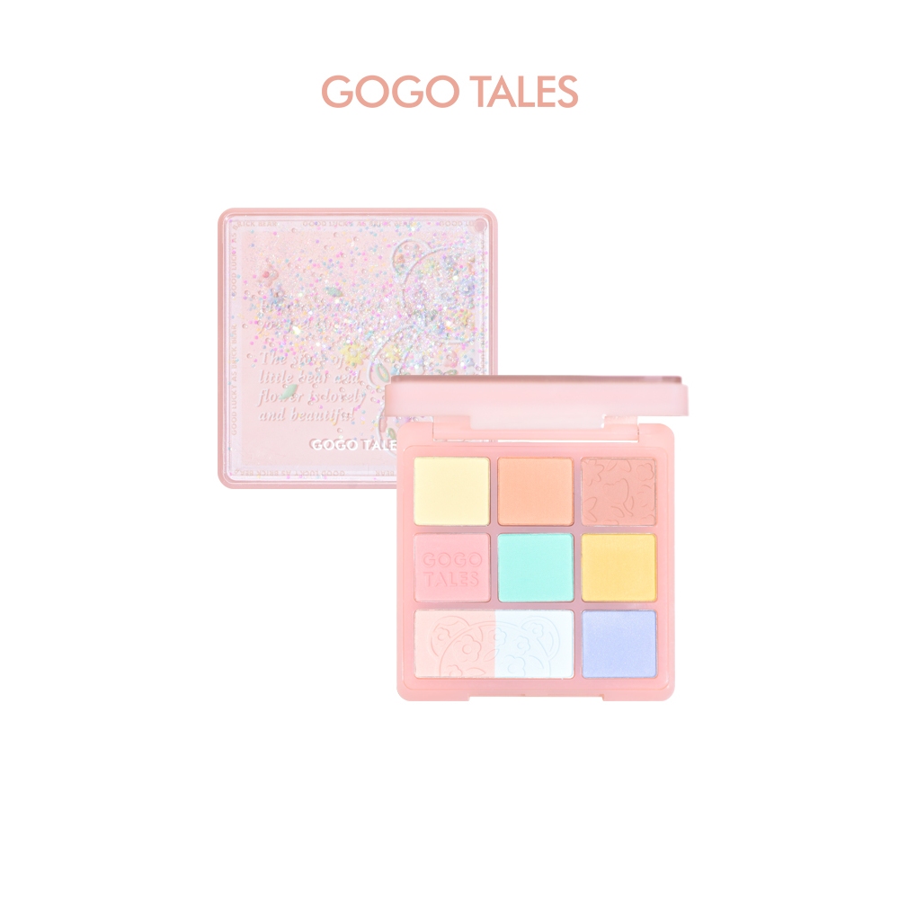 Jual GOGOTALES Garden Bear Eyeshadow Blush Highlighter All In One ...