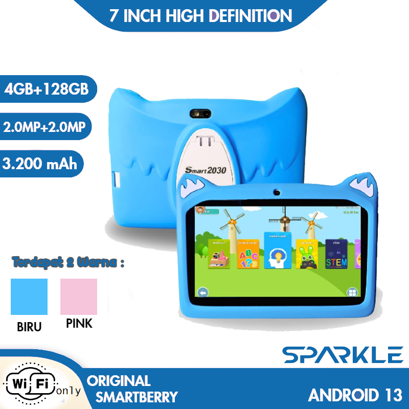 Jual ( BISA COD ) TABLET EDUKASI UNTUK ANAK BELAJAR BONUS BANYAK ITEM ...