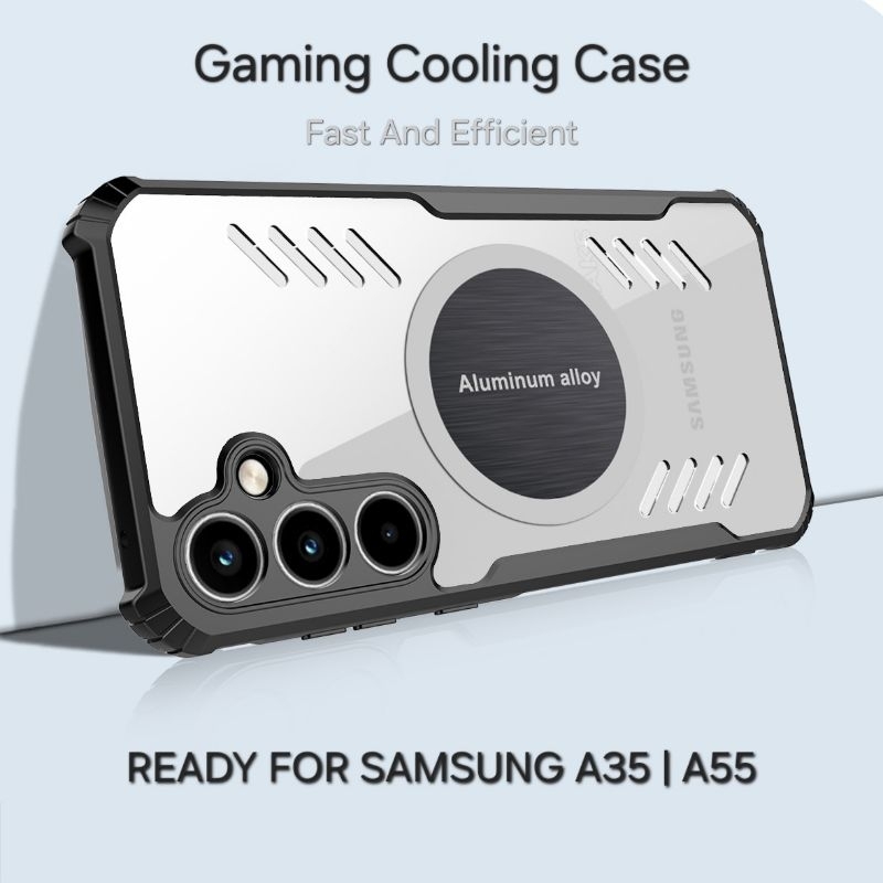 Jual Case Samsung Galaxy A35 / A55 Gaming Cooling Cover Heat ...