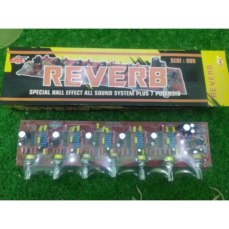 Jual kit Rangkaian reverb Echo 7port tegangan 12volt ct | Shopee Indonesia