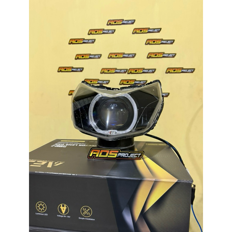 Jual lampu biled Supra 125 FI/Turbo SE Experience/SE Dobel laser/SE All ...