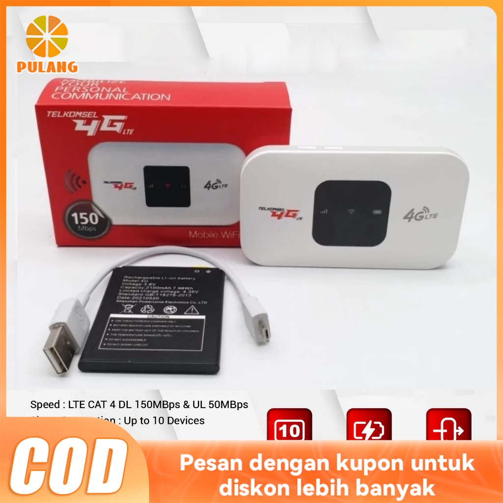 Jual Pulang Modem Wifi Mifi Telkomsel 4G/5G Lte UNLOCK ALL OPERATOR ...