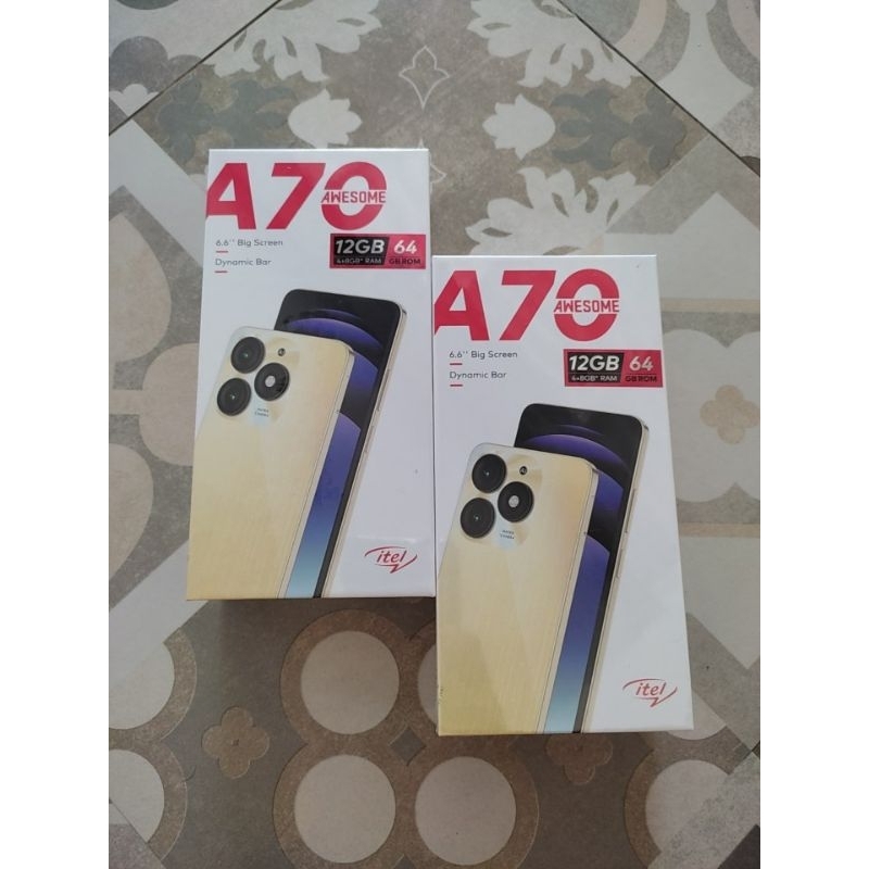 Jual Itel A70 4/64 Garansi Resmi | Shopee Indonesia