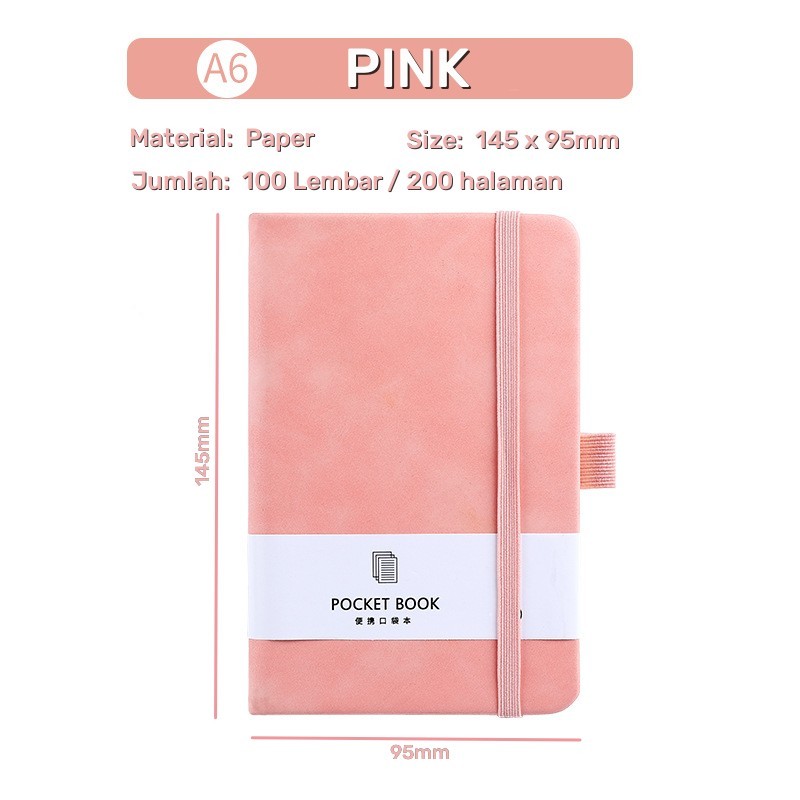 Jual Notebook A5 Buku catatan aesthetic Buku tulis agenda Bullet Book ...