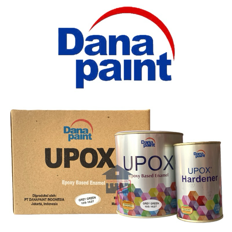 Jual DANA PAINT UPOX CAT EPOXY BASED ENAMEL + HARDENER 0.9L | Shopee ...