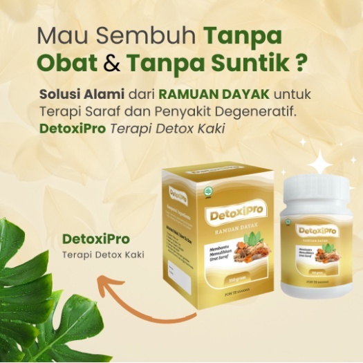 Jual Detoxipro Produk Detox Terbaik Obat Herbal Rendam Kaki Ramuan ...