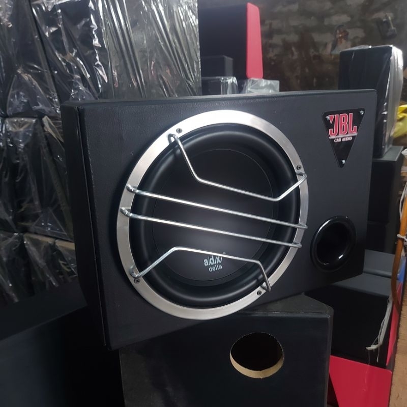 Jual Box subwoofer + subwoofer adx delta 12inc +gril stanlis 12inc ...